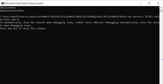 Creating Custom Attributes In Net